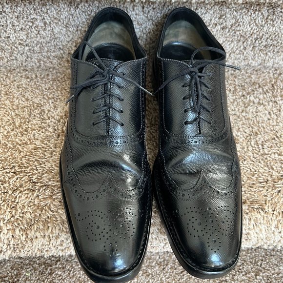 Tom Ford | Shoes | Tom Ford Mens Black Leather Brogues Lace Up Shoes ...